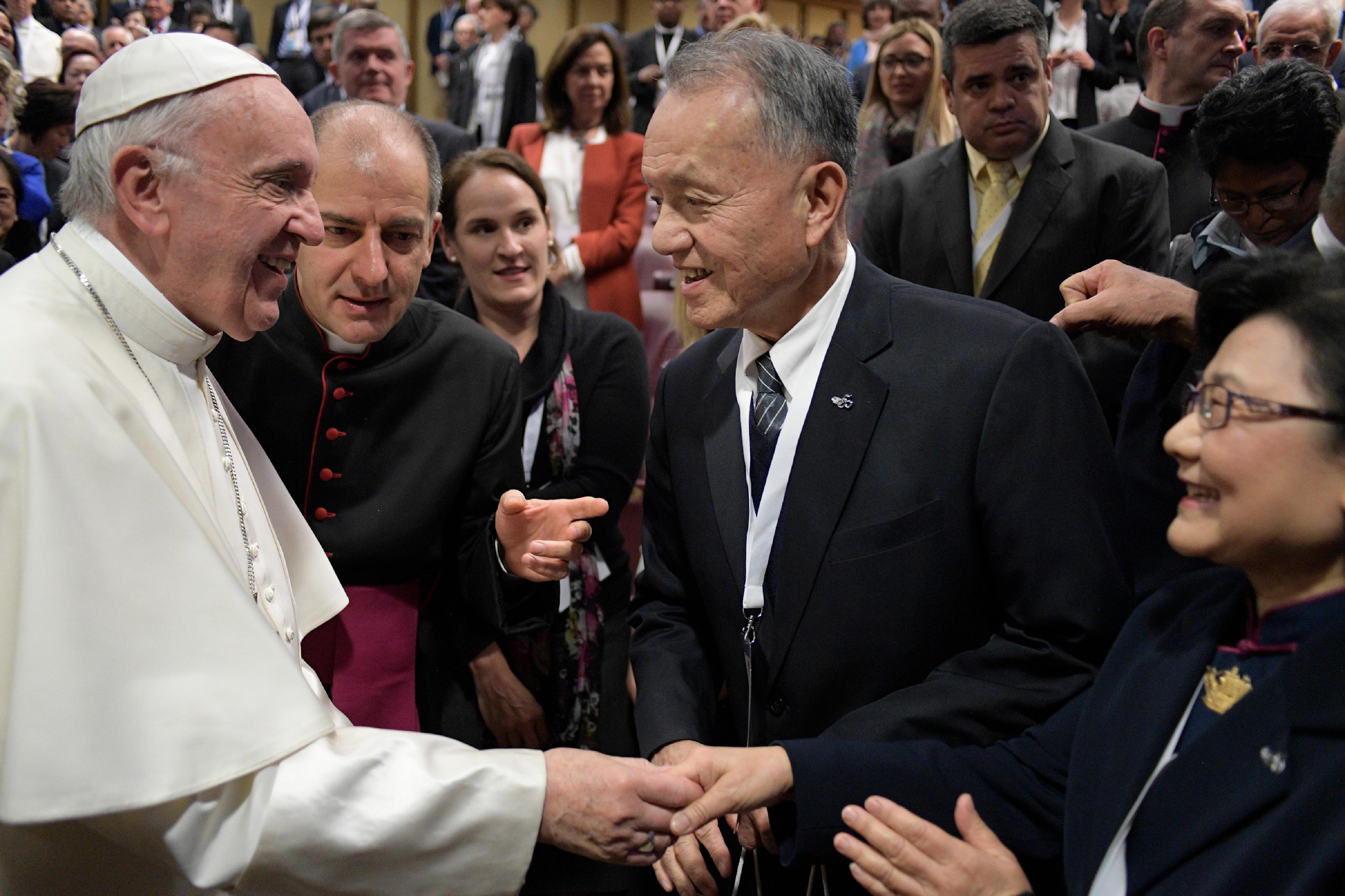 Pope Francis received Dr. Lin from Tzu Chi Foundation - Embassy of the ...
