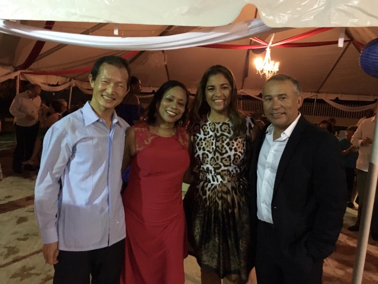 H.E. Ambassador Ho, Mrs. Beverly Castillo, Min... - Embassy of the ...
