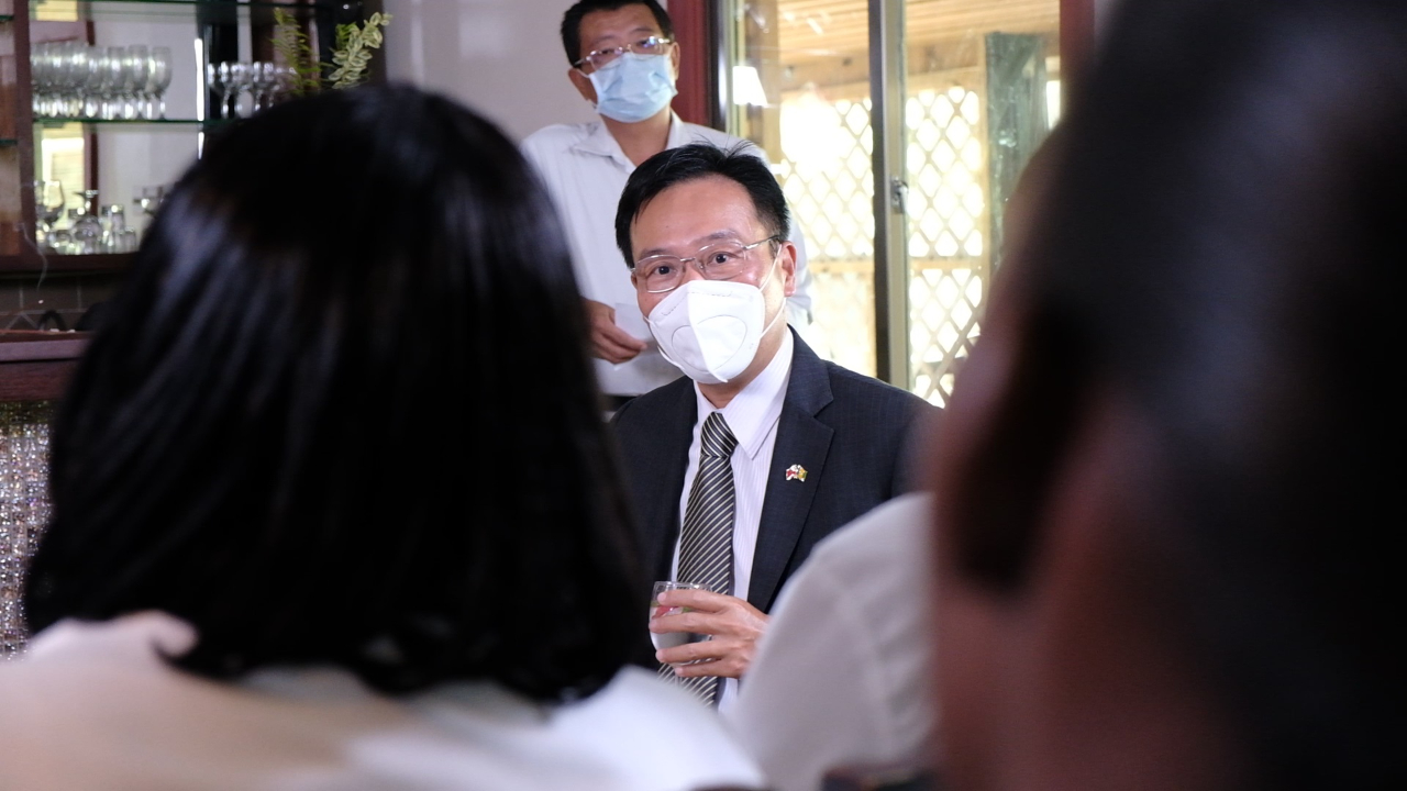 Ambassador Peter Sha-li Lan and Hon. Curtis Ki... - Embassy of the ...