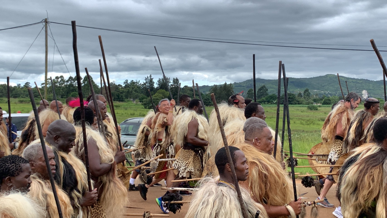 Taiwatini Regiment joins Incwala March - Embassy of the Republic of ...