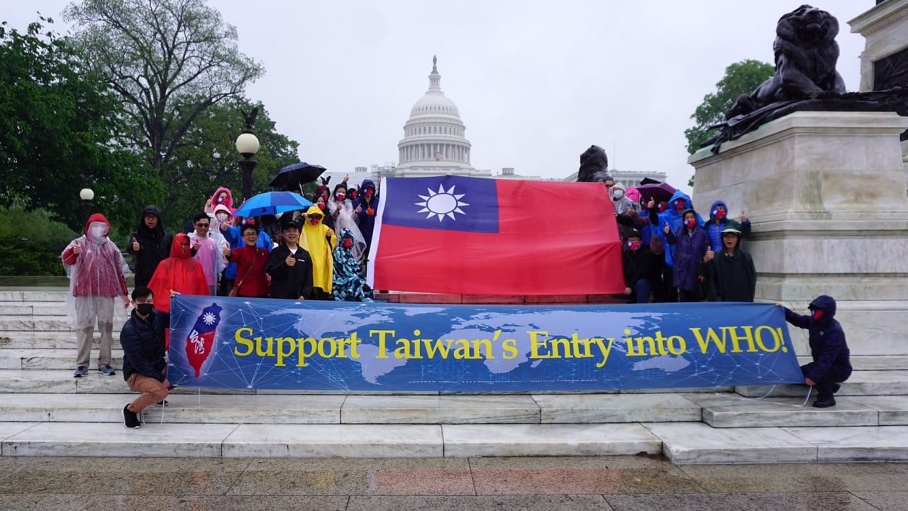 Overseas Taiwanese gathered in DC to voice sup... - Taipei Economic and ...