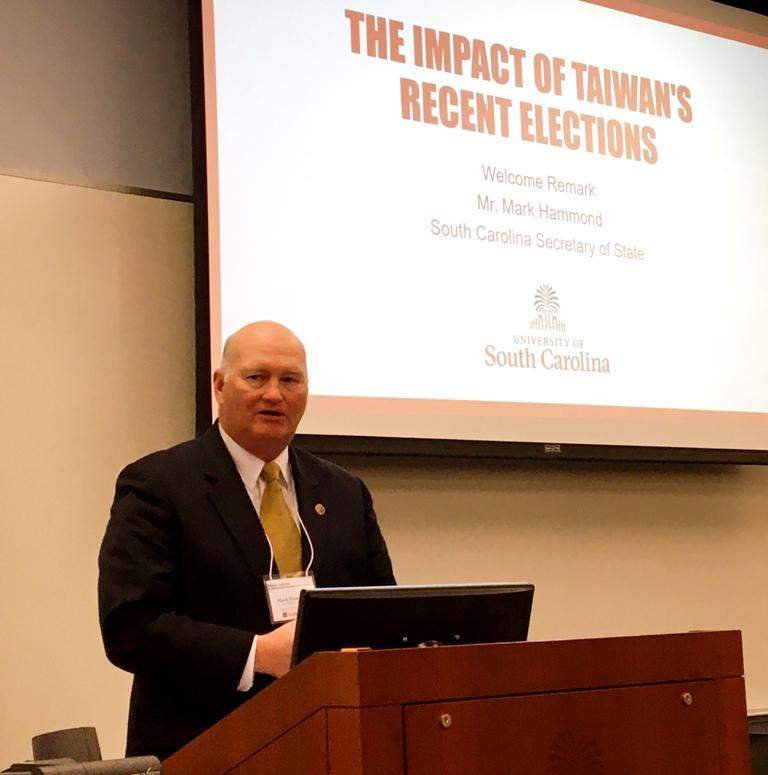 TECO Atlanta thanks SC Secretary of State Mark... - Taipei Economic and ...