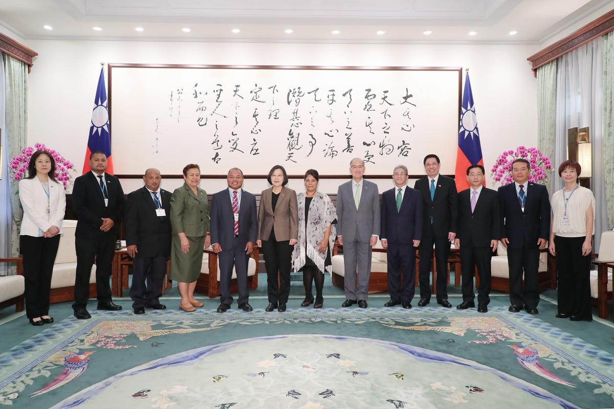 Palau Vice President Raynold Oilouch visited T... - Embassy of the ...