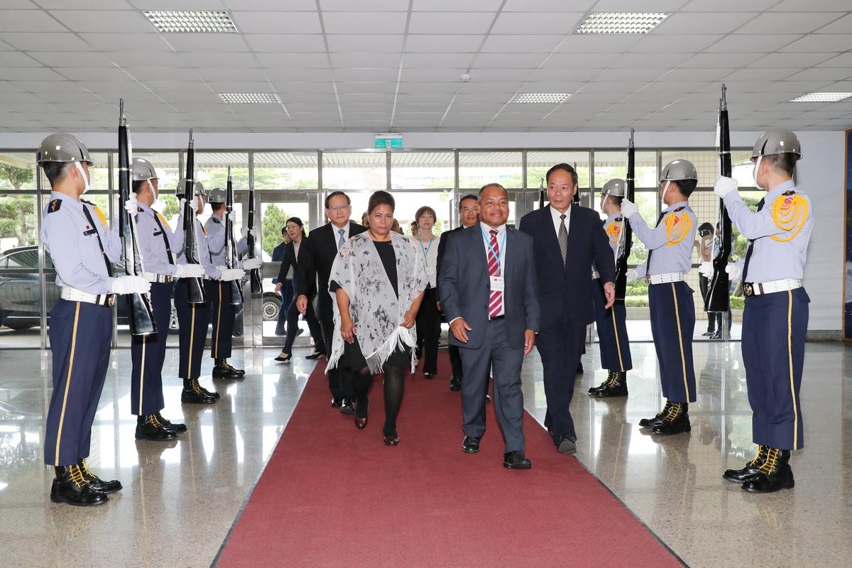 Palau Vice President Raynold Oilouch visited T... - Embassy of the ...