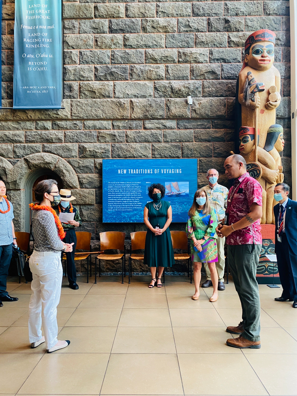 Amb. Bi-khim Hsiao visited Bishop Museum in Ha... - Taipei Economic and ...